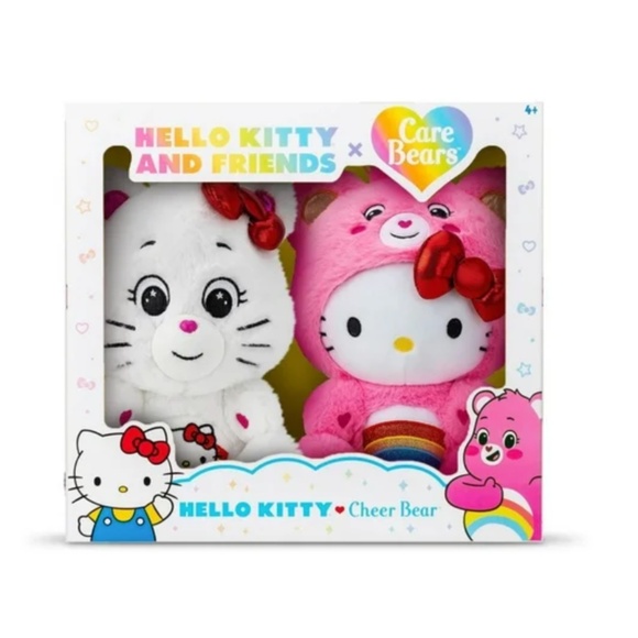 Hello Kitty | Toys | Care Bears Hello Kitty Loves Cheer Bear ...